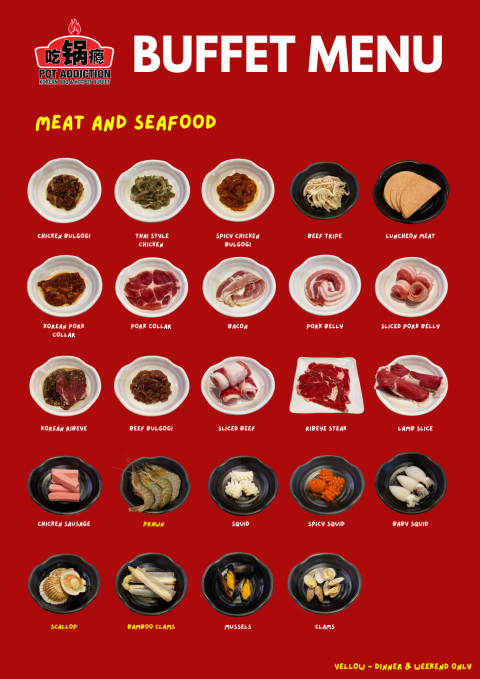 KBBQ & Hotpot Buffet - Pot Addiction